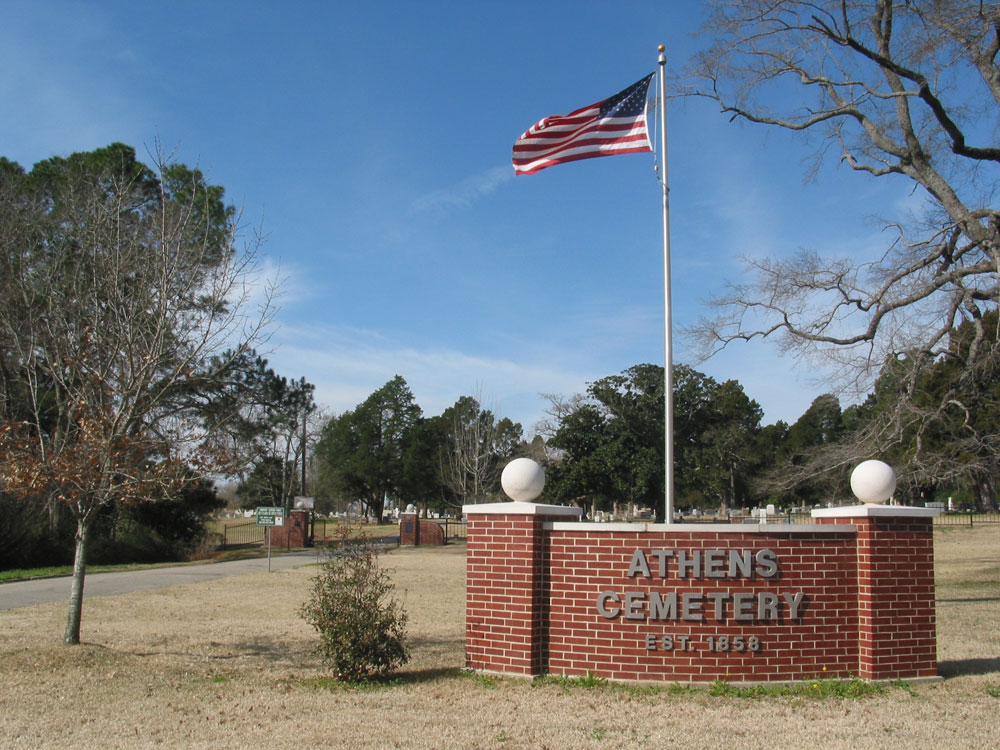 Maintaining and preserving the historic Athens Cemetery in Athens Texas ...